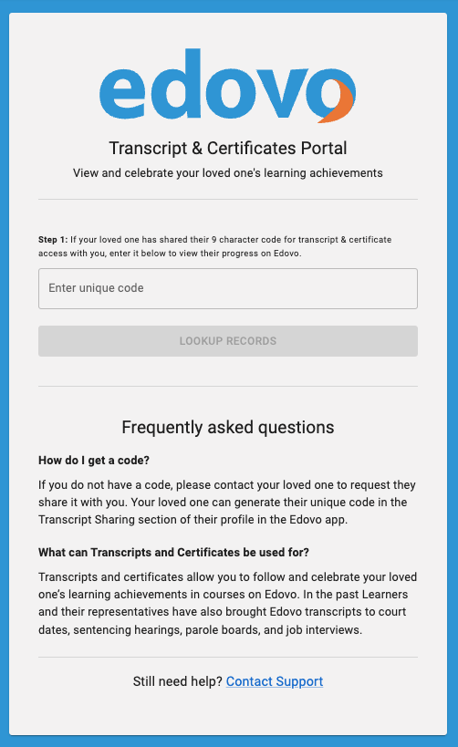 How to Access and Print Learner Certificates and Transcripts